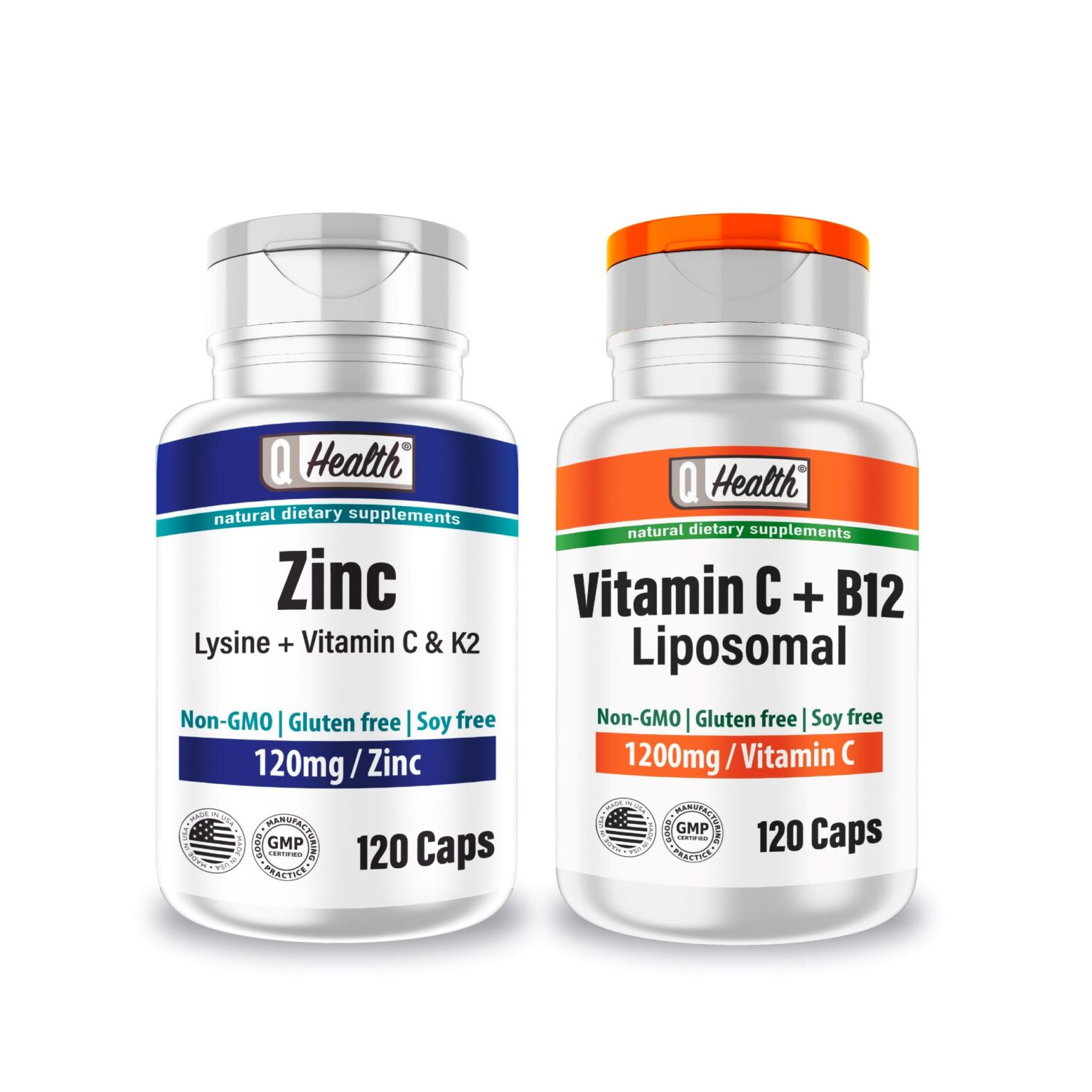 Vitamina C + Zinc QHealth – Salud Cuántica